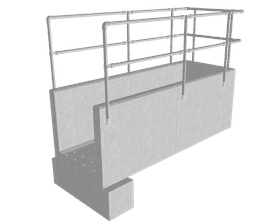 Rectangular channel precast concrete headwalls | Althon | ESI External ...