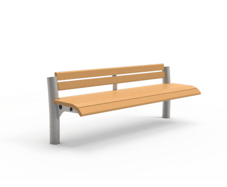 Rondo seat – no arm rests | Urban Street Furniture | ESI External Works