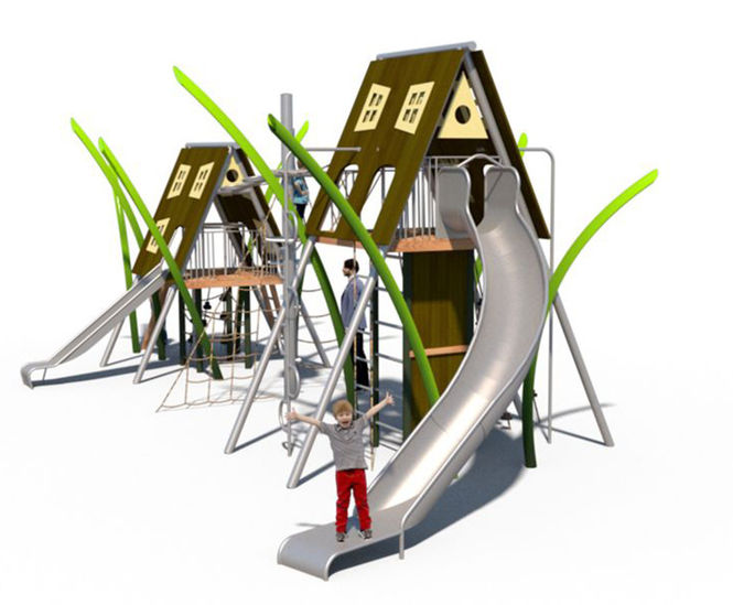 Play Houses Grass 3 multiplay and modular play system | Redlynch ...