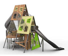 Play Houses Big 3 multiplay and modular play system | Redlynch Leisure ...
