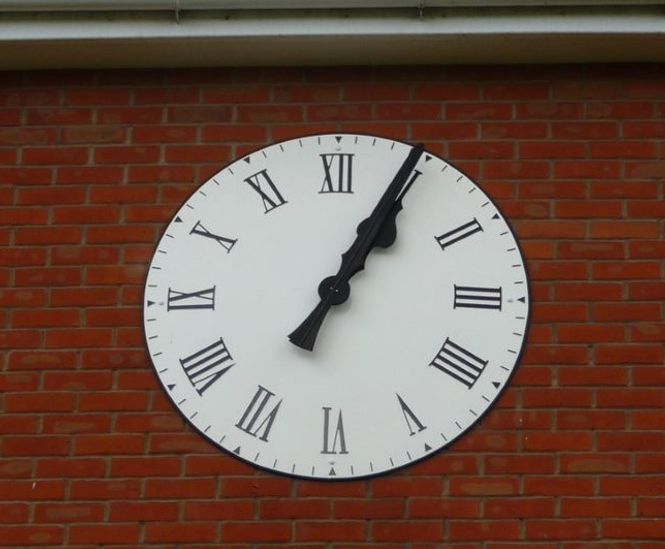 Classic Roman numeral clock | Good Directions