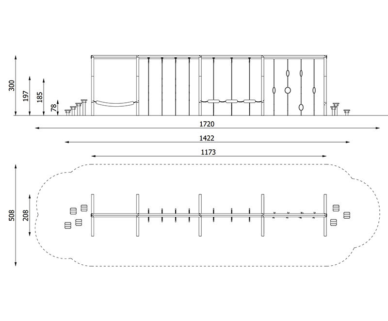 Images for Ninja Frame Lichtenhaeger multi play and modular play system