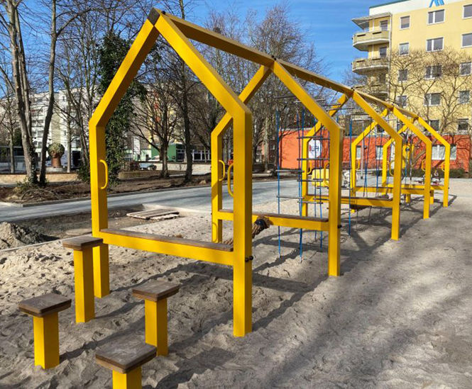 Ninja Frame Lichtenhaeger multi play and modular play system | Redlynch ...