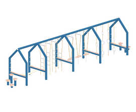 Ninja Frame Lichtenhaeger multi play and modular play system | Redlynch ...