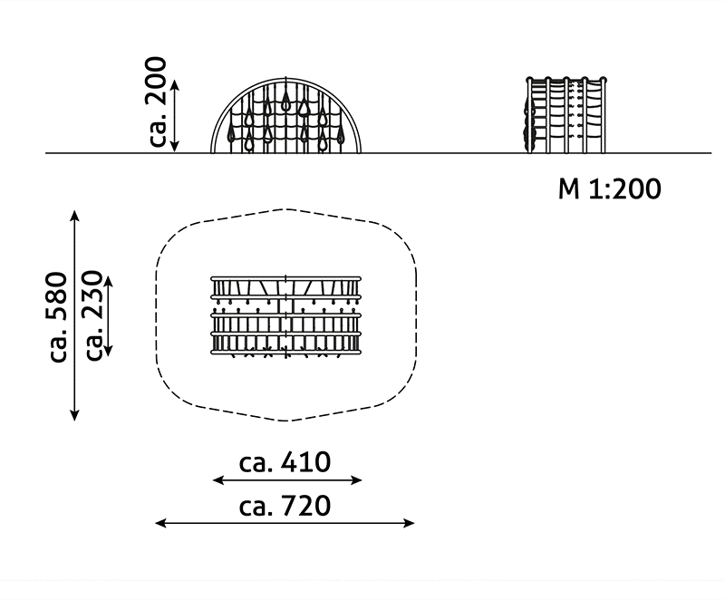 Climbing Arches Rainbow 200 multi play and modular play system | Images