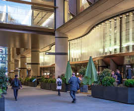 Ultra-high specification, movable planters for Bloomberg Building ...