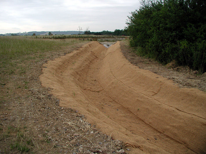 Images for CoirMesh™ coir coconut erosion control mesh blankets
