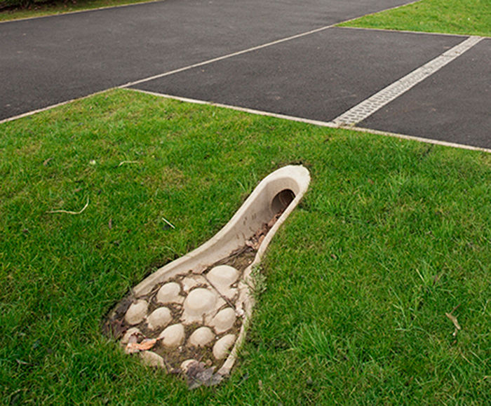 ACO SuDS swale inlet unit | ACO Water Management | ESI External Works