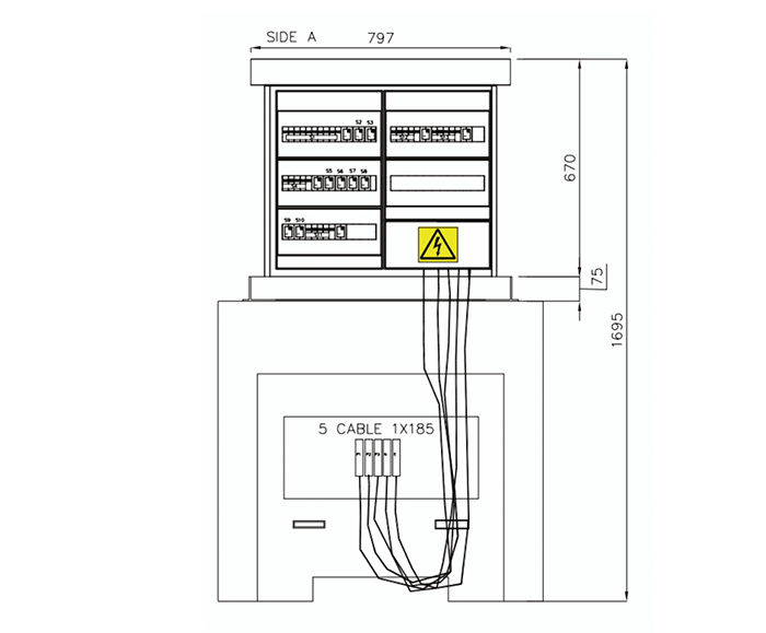 PUPS08 retractable service unit | Images