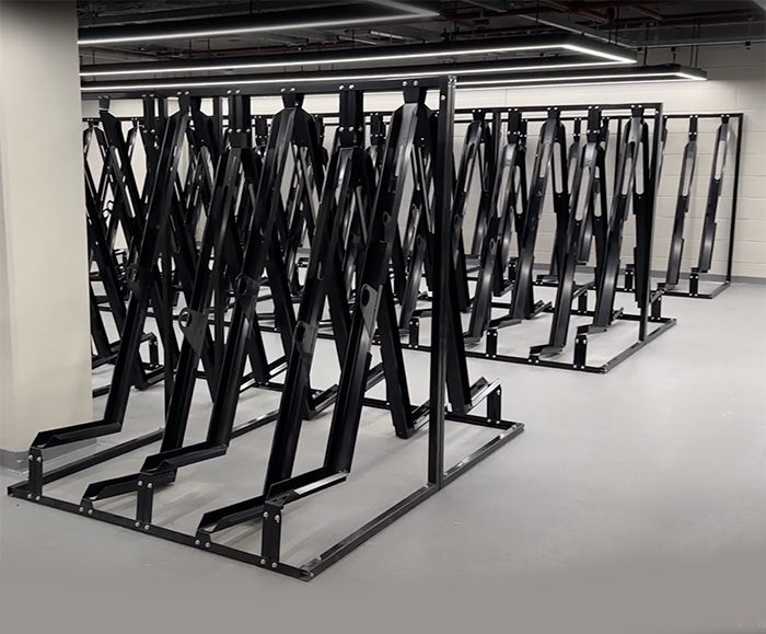 Indoor storage for bikes, e-bikes and e-scooters - Bankside Yards | Images