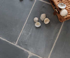 National Trust Tintagel aged slate paving slabs | Westminster Stone ...