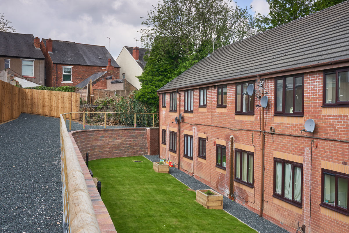 Images for Functional and attractive retaining wall rejuvenates development