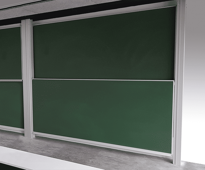 Column sliding notice boards | Magiboards