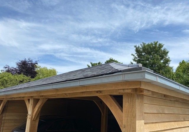 Zinc box gutter 65x90mm | Metal Gutta | ESI Building Design