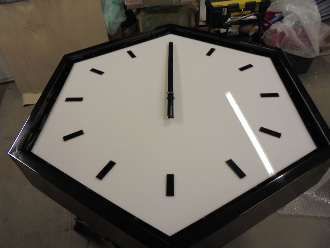 Images for Illuminated hexagonal bezel clocks for telecom structures