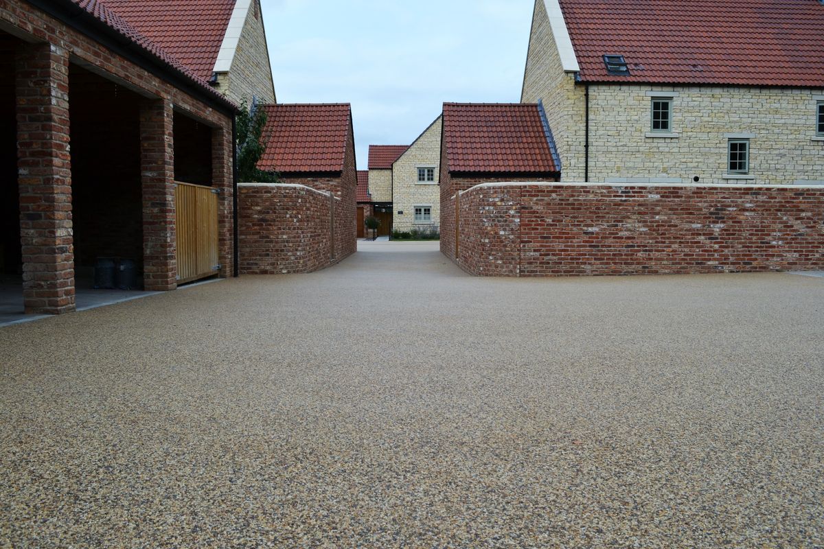 Images for Resin bound surfacing for new countryside housing development