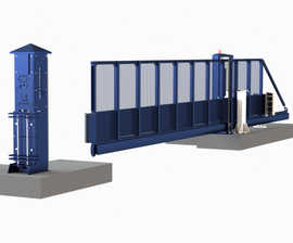 Vulcan RCS cantilever sliding gate - PAS 68 and IWA 14-1 | Barkers ...