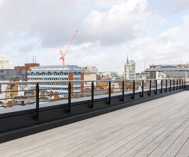 Balustrade and handrail works for landmark building | BA Systems