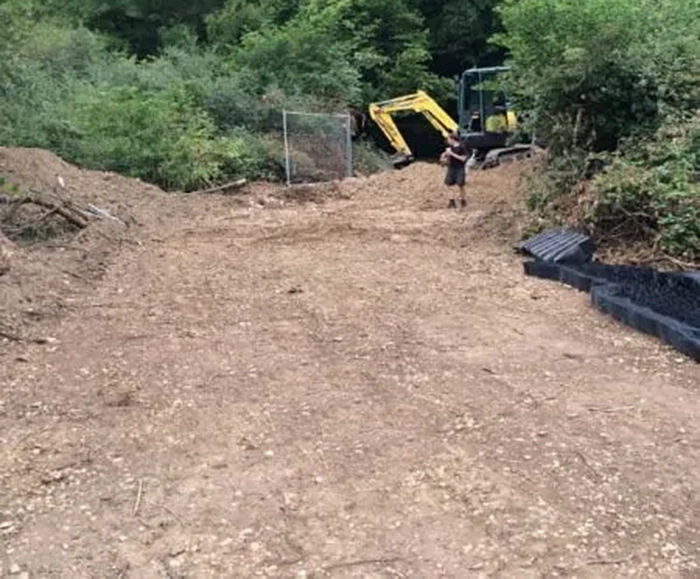 Vehicular access using Geotrack with CORE Geocell | Images