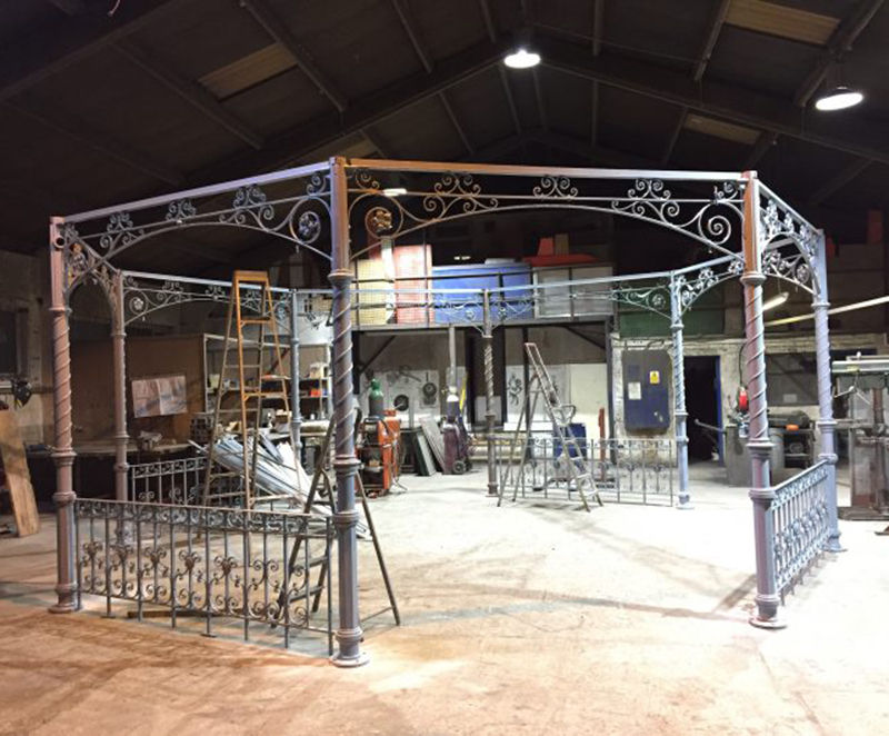 Restoration of Crawley town bandstand | Images