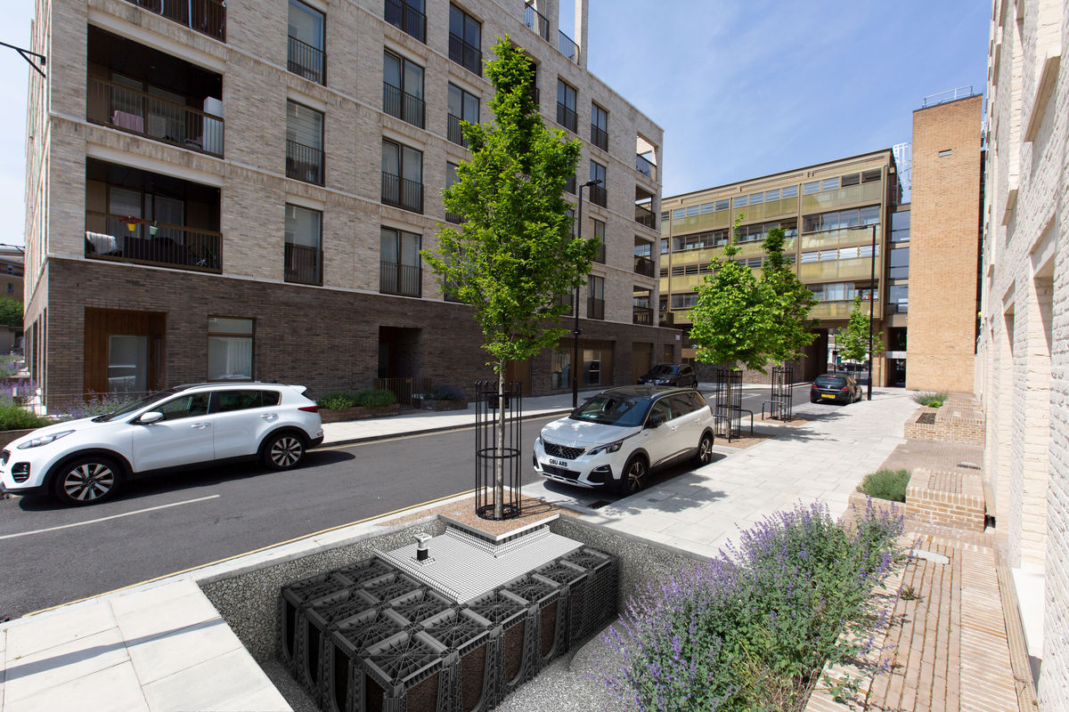 RootSpace® - soil support system for urban trees | Images