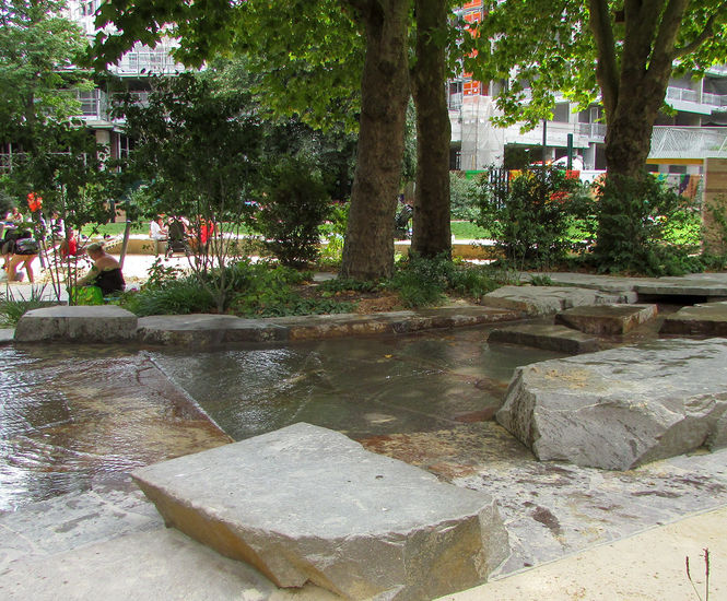 Tree pit package for Elephant Park, Southwark | GreenBlue Urban Ltd