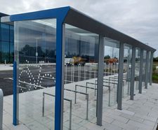 Cycle shelter and bike stands - IDA Advance Building, Carlow ...