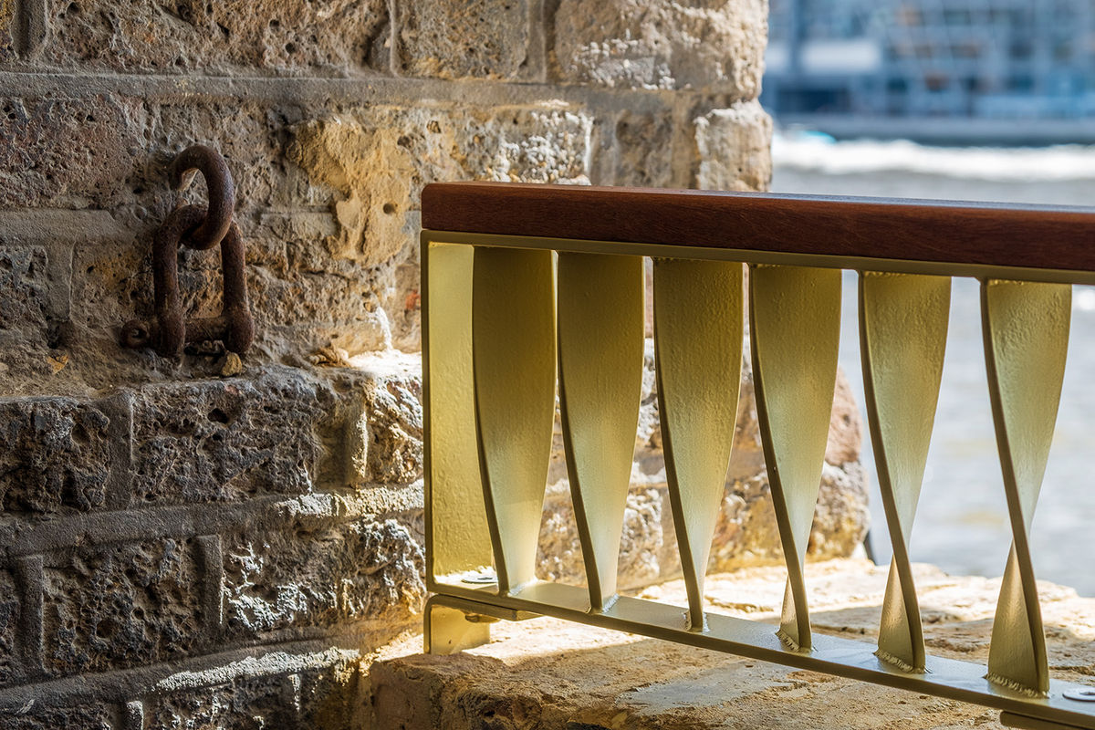Bespoke handrails for Globe View Riverside Walk | Images