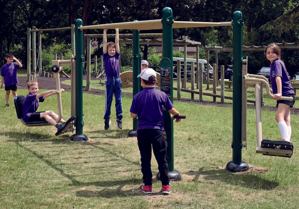 Images for Children’s Fitness Rig - outdoor gym equipment for 6 users