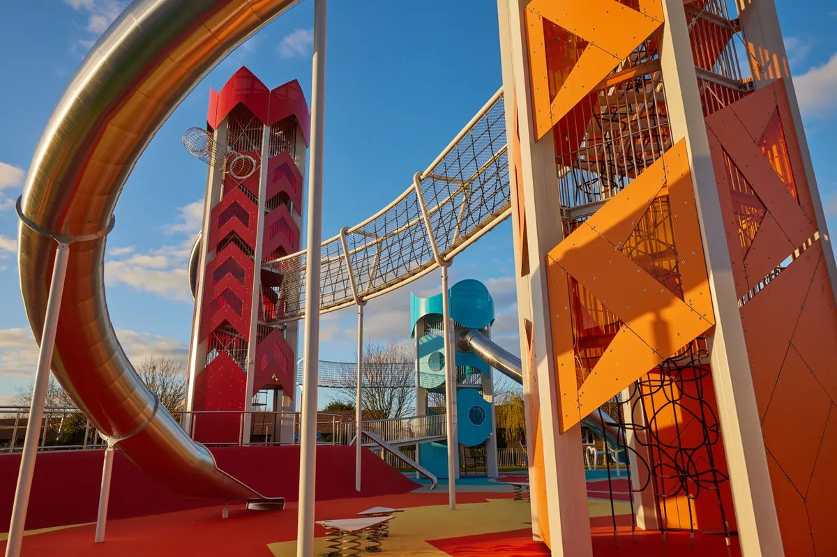 SKYPARK unique, interactive play area for Butlin's, Skegness | Images