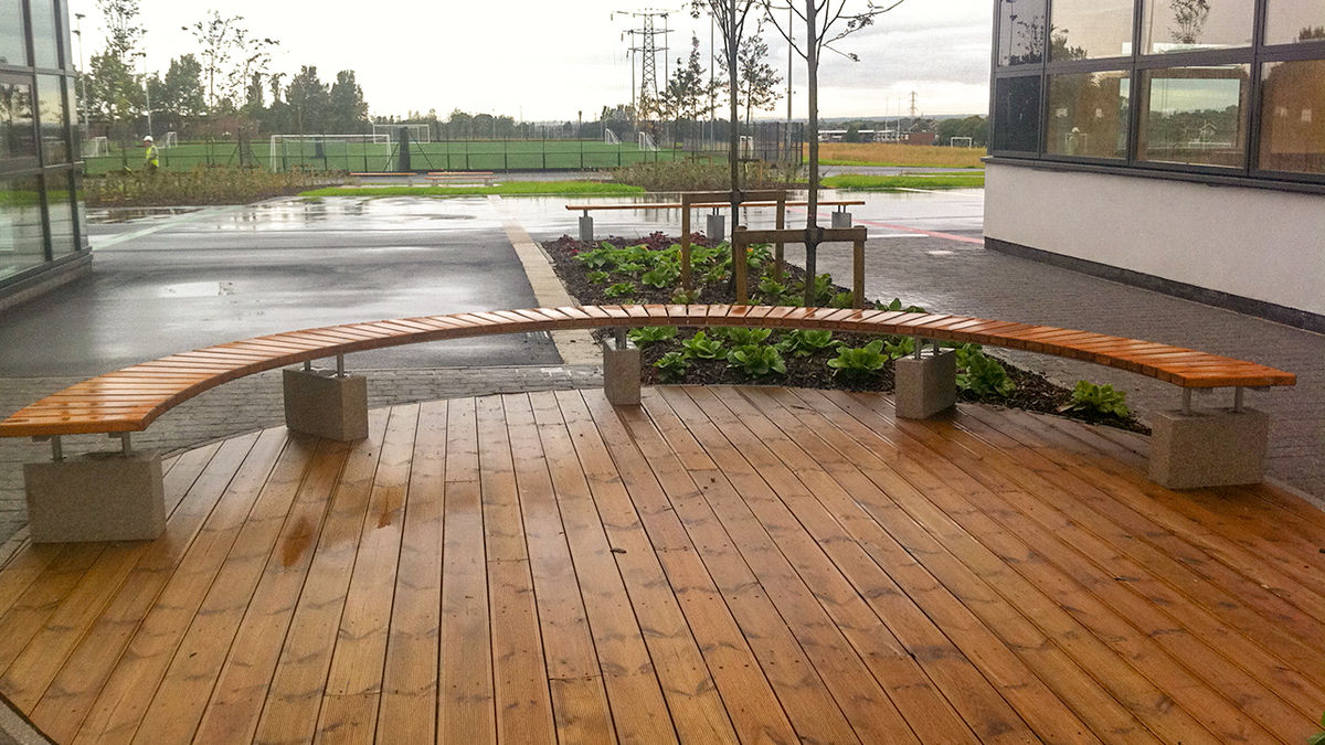 External furniture and cycle shelters for Tameside phase 2 BSF | Images