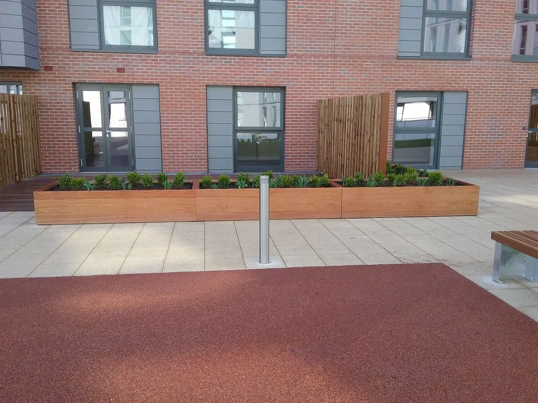 Images for Planters and seating for residents' communal outdoor spaces