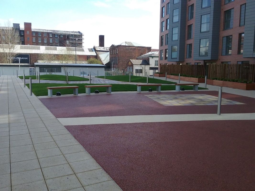 Images for Planters and seating for residents' communal outdoor spaces