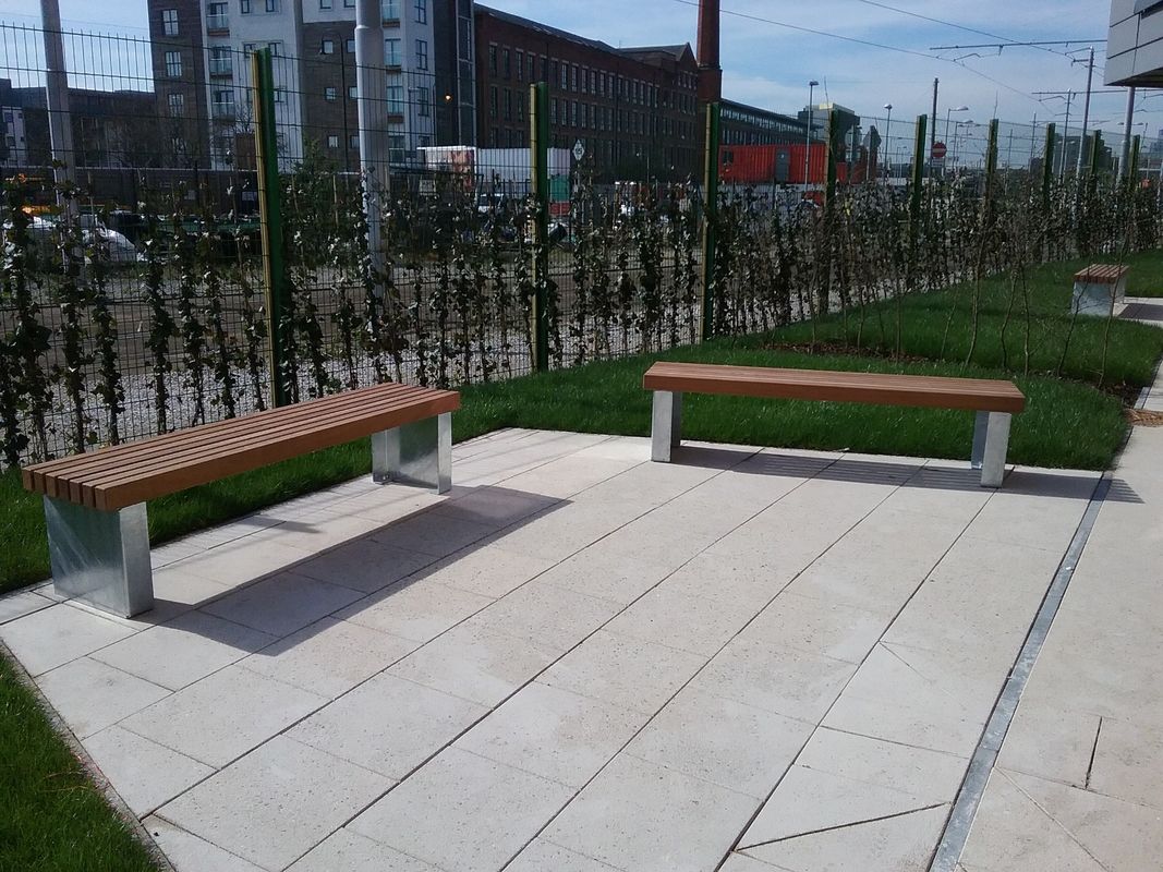 Images for Planters and seating for residents' communal outdoor spaces