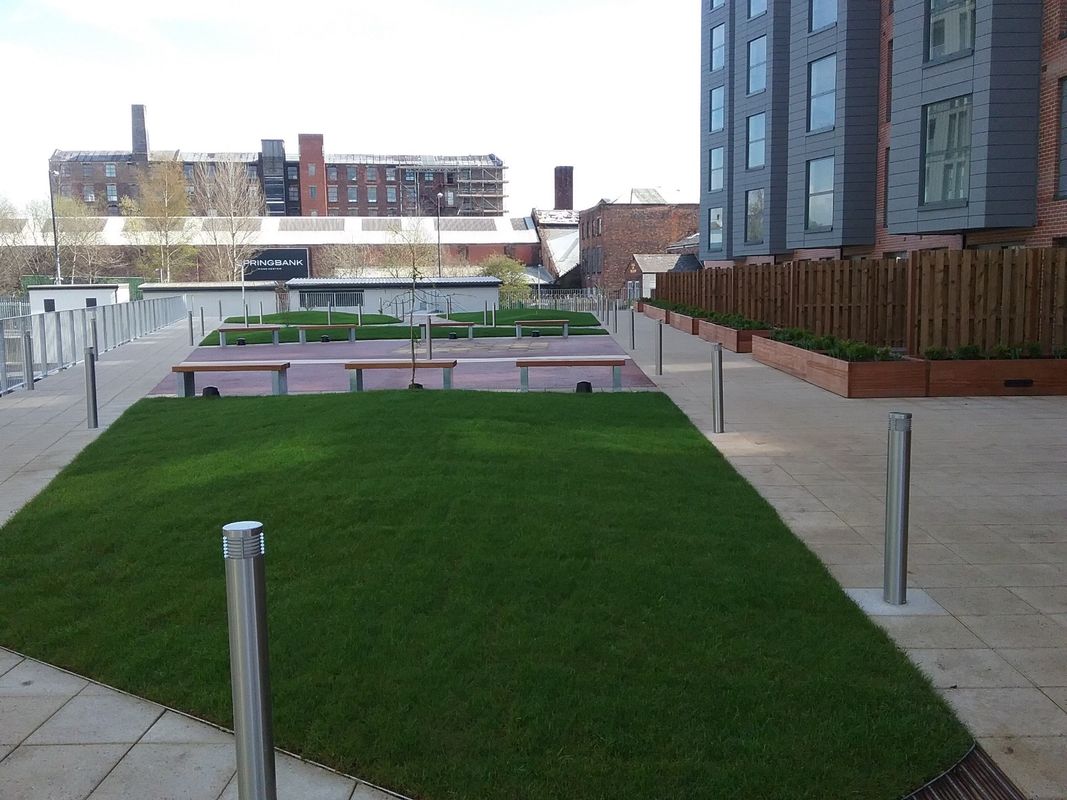 Images for Planters and seating for residents' communal outdoor spaces