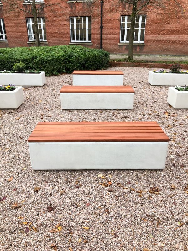 Westminster precast concrete seating | Images