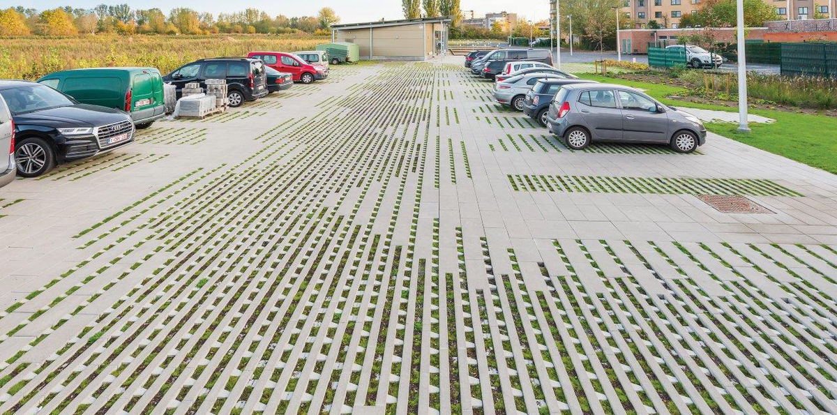 Hydro Lineo and XL concrete pavers for grassed areas | Hardscape | ESI ...