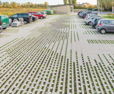 Hydro Lineo and XL - concrete grass pavers for grassed areas | Hardscape