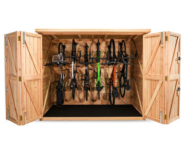 Timber cycle shelters | EXTERNAL WORKS