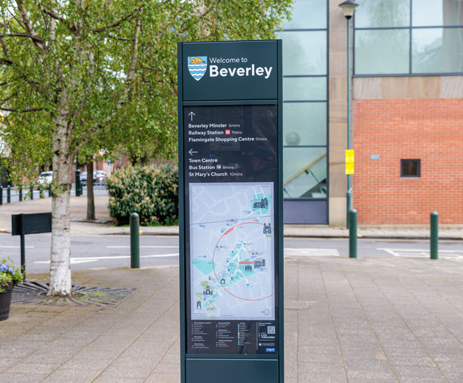 WAY2GO Wayfinding in Beverley, East Yorkshire | isGroup