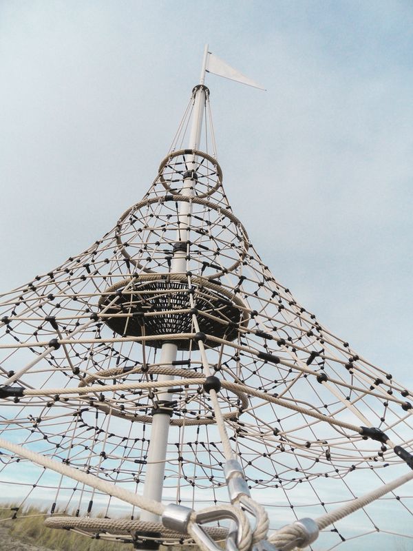 Images for DINO XXL Rope Net Pyramid - climbing playground equipment