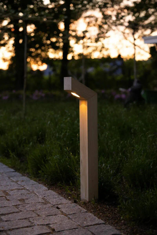 Images for Punto illuminated timber bollard (93005)