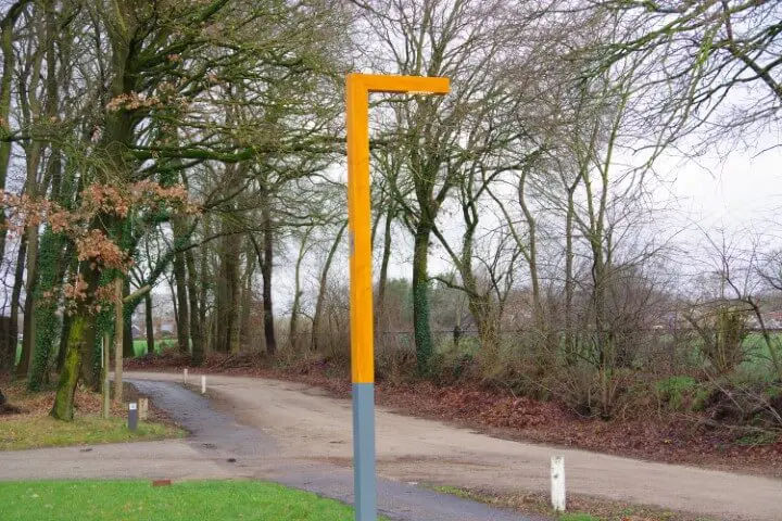 Images for Punto contemporary timber lamppost (93009)