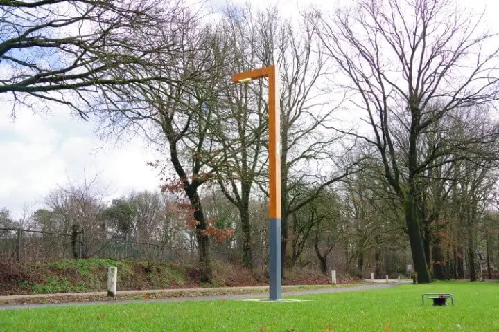 Images for Punto contemporary timber lamppost (93009)