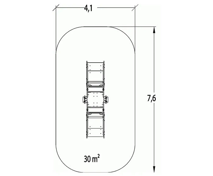Springer wheelchair-accessible seesaw - J987® | Images
