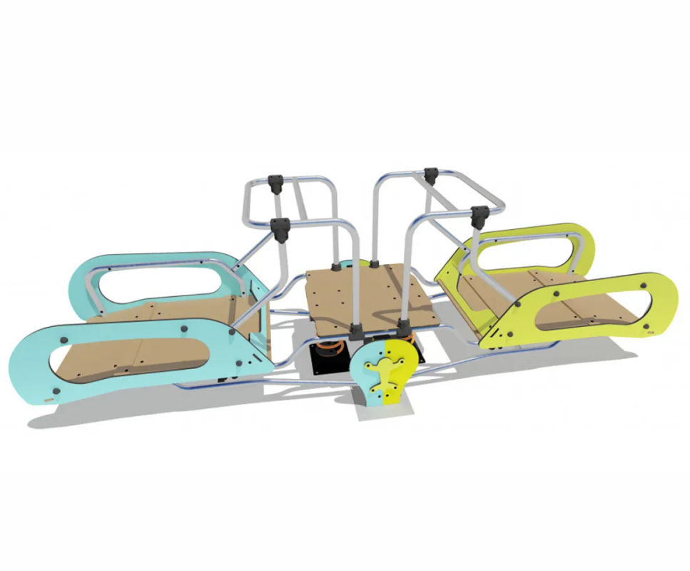 Springer wheelchair-accessible seesaw - J987® | Images