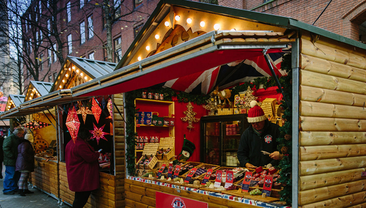 Images for Timber retail chalets for Manchester Christmas Market