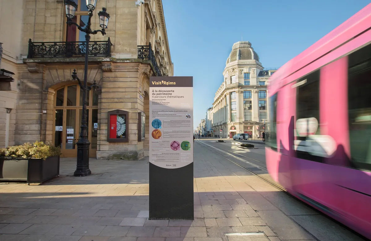 Images for Interpretation and wayfinding signage enhances tourism in Reims