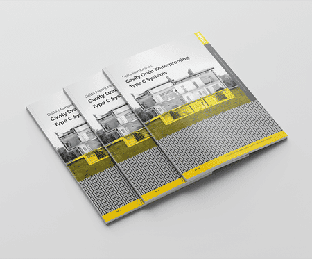 Delta updates Type C Cavity Drain Waterproofing brochure | Delta ...