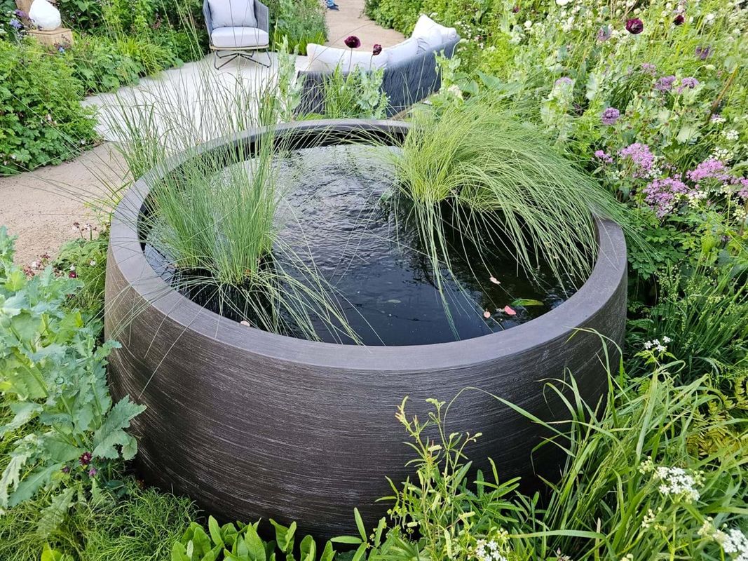 Divona water bowl - raised ponds for patios, terraces and planting beds ...